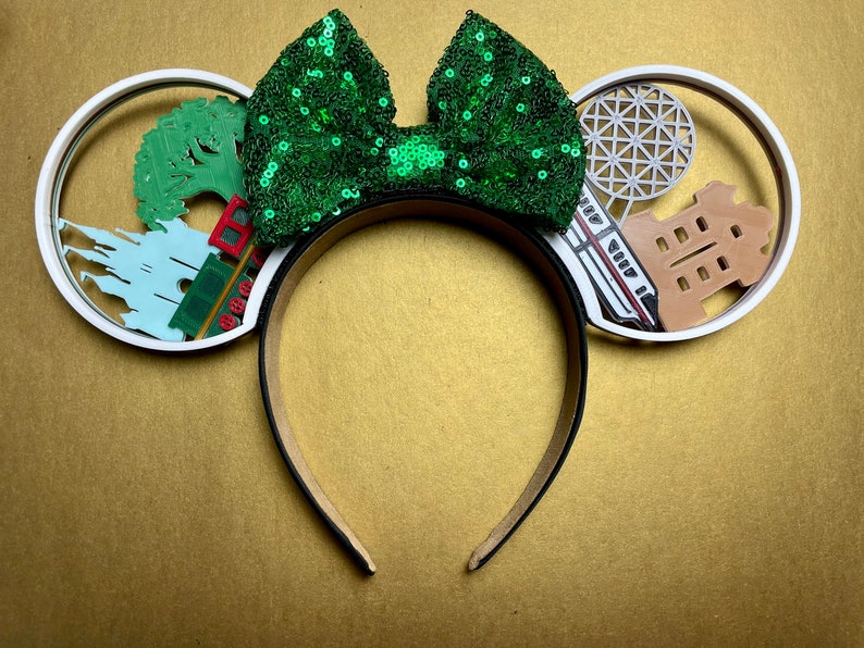 Park Hopper Ears Cinderella Castle 3D Printed Ears - Etsy