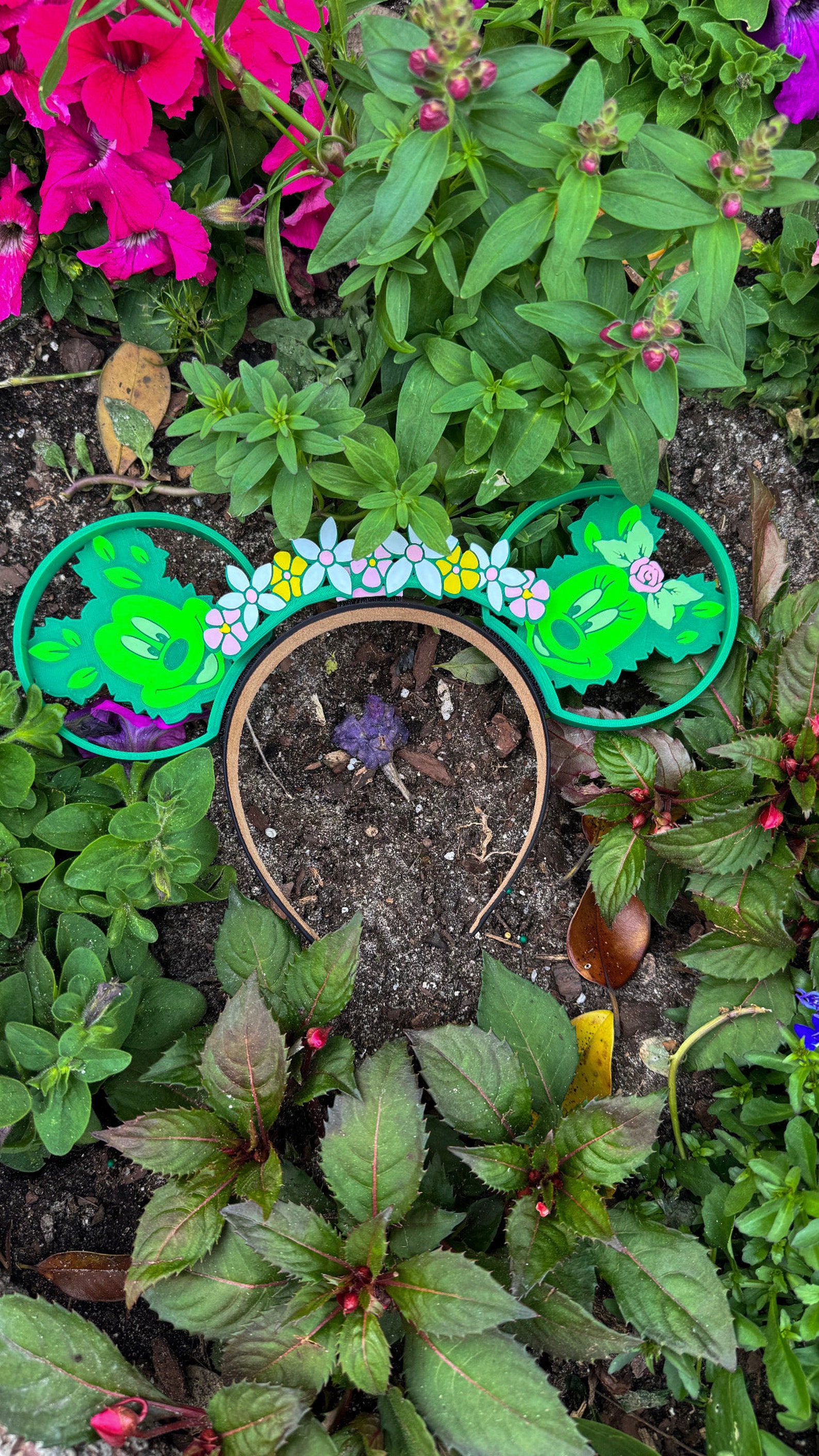 Mouse Topiary 3D Ears | Epcot Flower and Garden 3D Printed Ears ...