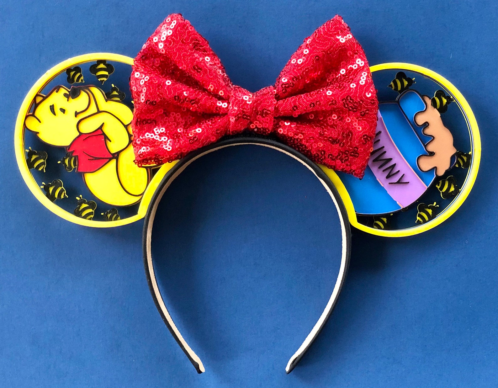 Honey Bear Mouse Ears | 3D Print Mouse Ears | Pooh Ears - Etsy