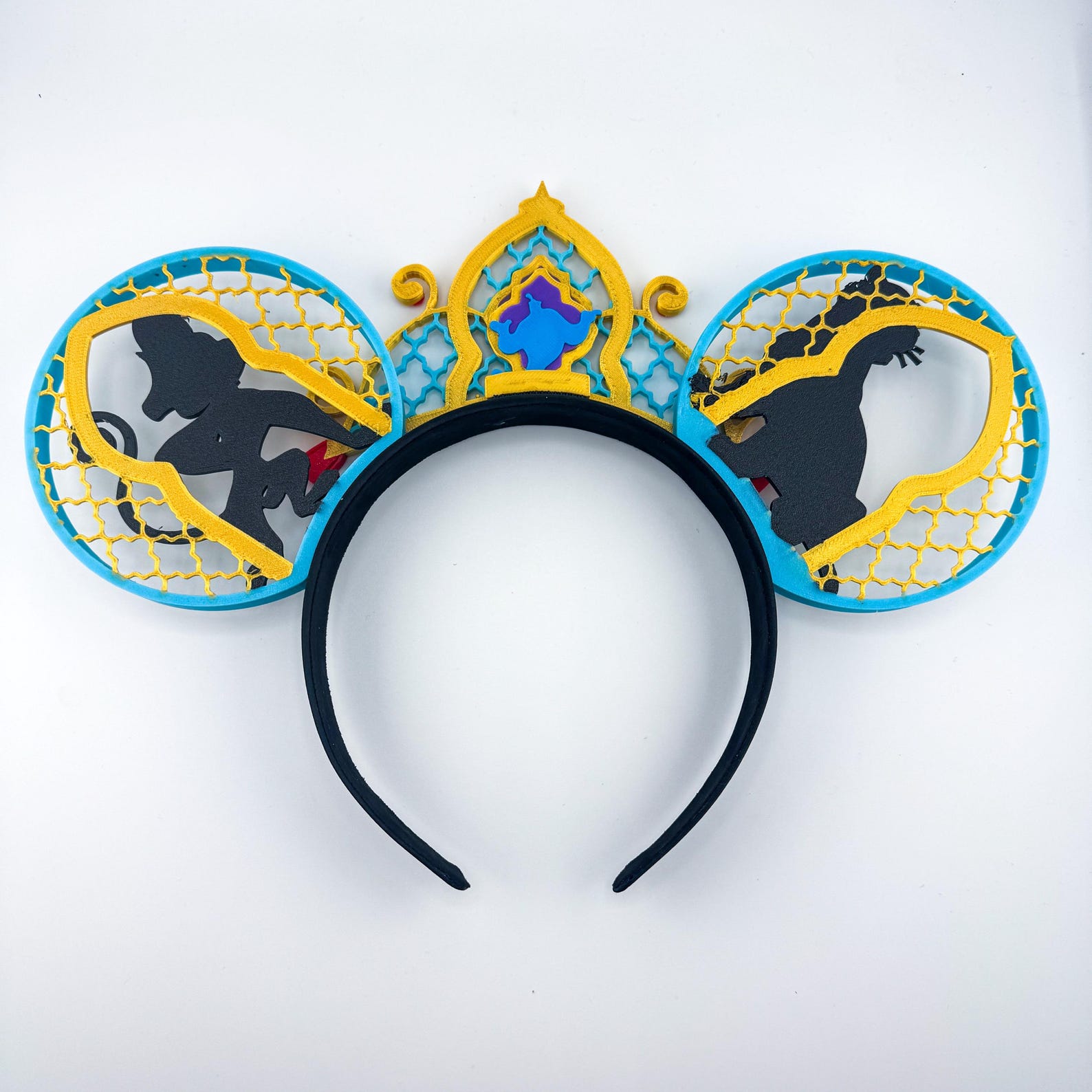 3D Princess Jasmine Ears | Arabian Sidekick Ears | Magic Carpet Ears ...
