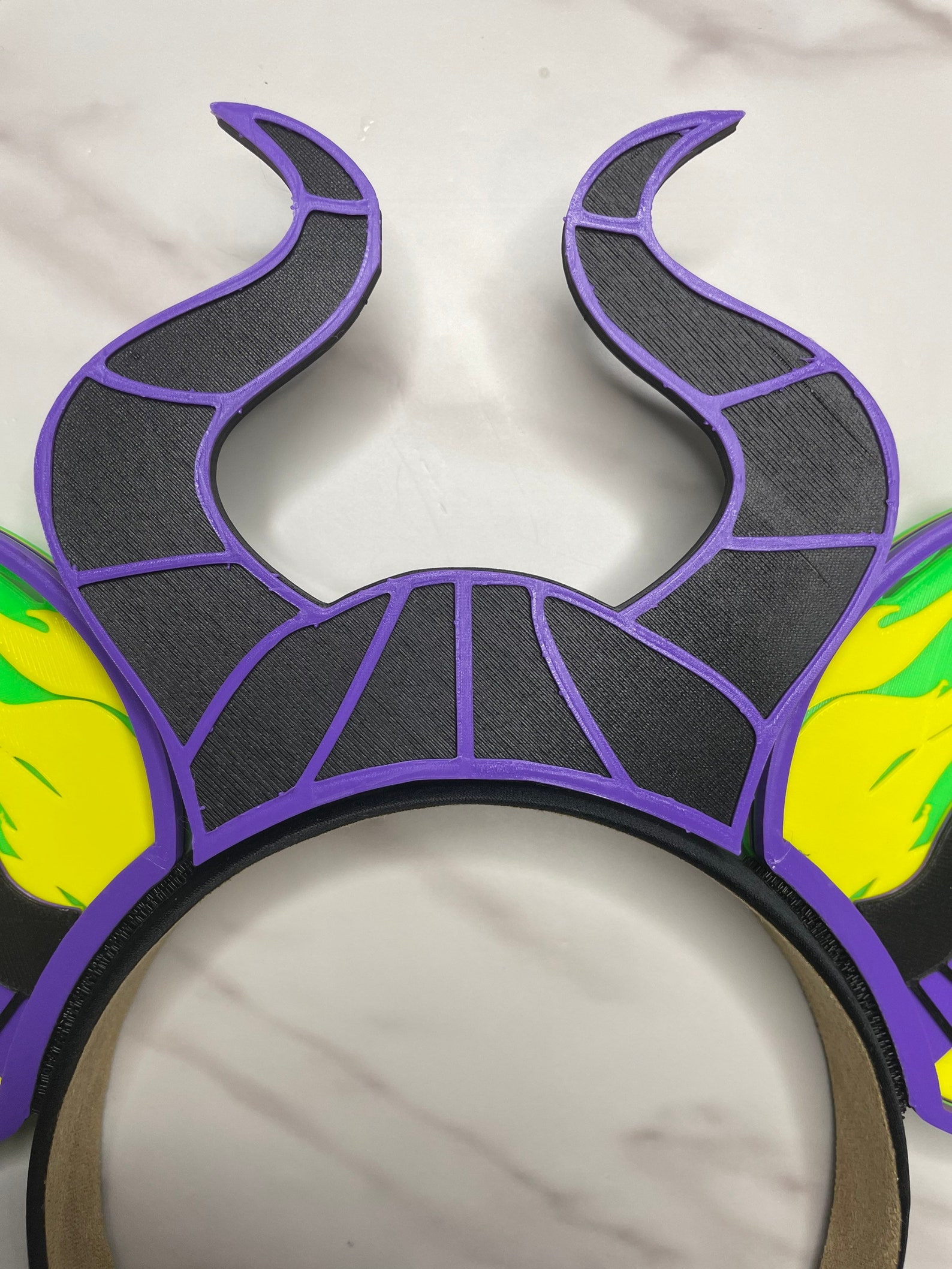 Maleficent Dragon 3D Ears Mistress of Evil 3D Printed Ears - Etsy