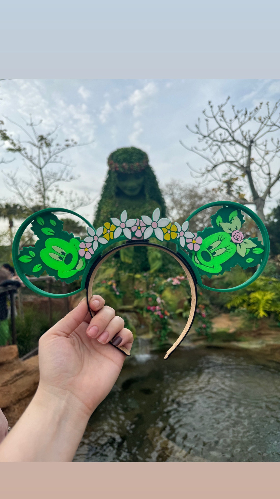 Mouse Topiary 3D Ears | Epcot Flower and Garden 3D Printed Ears ...