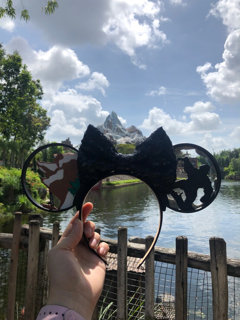 Everest 3D Ears | Expedition Yeti Ears | Interchangeable Mouse Ears - Etsy