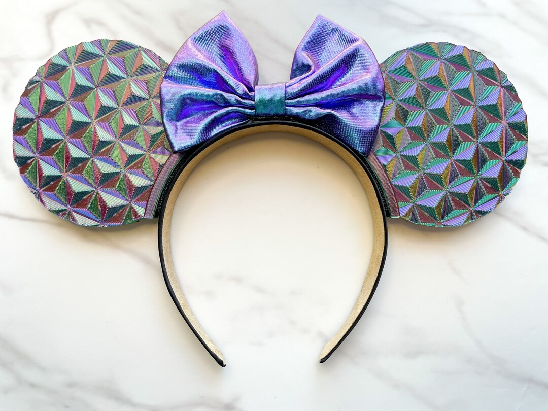 3D Color Changing Geodesic Sphere Ears Grand Miraculous Spaceship Ears ...