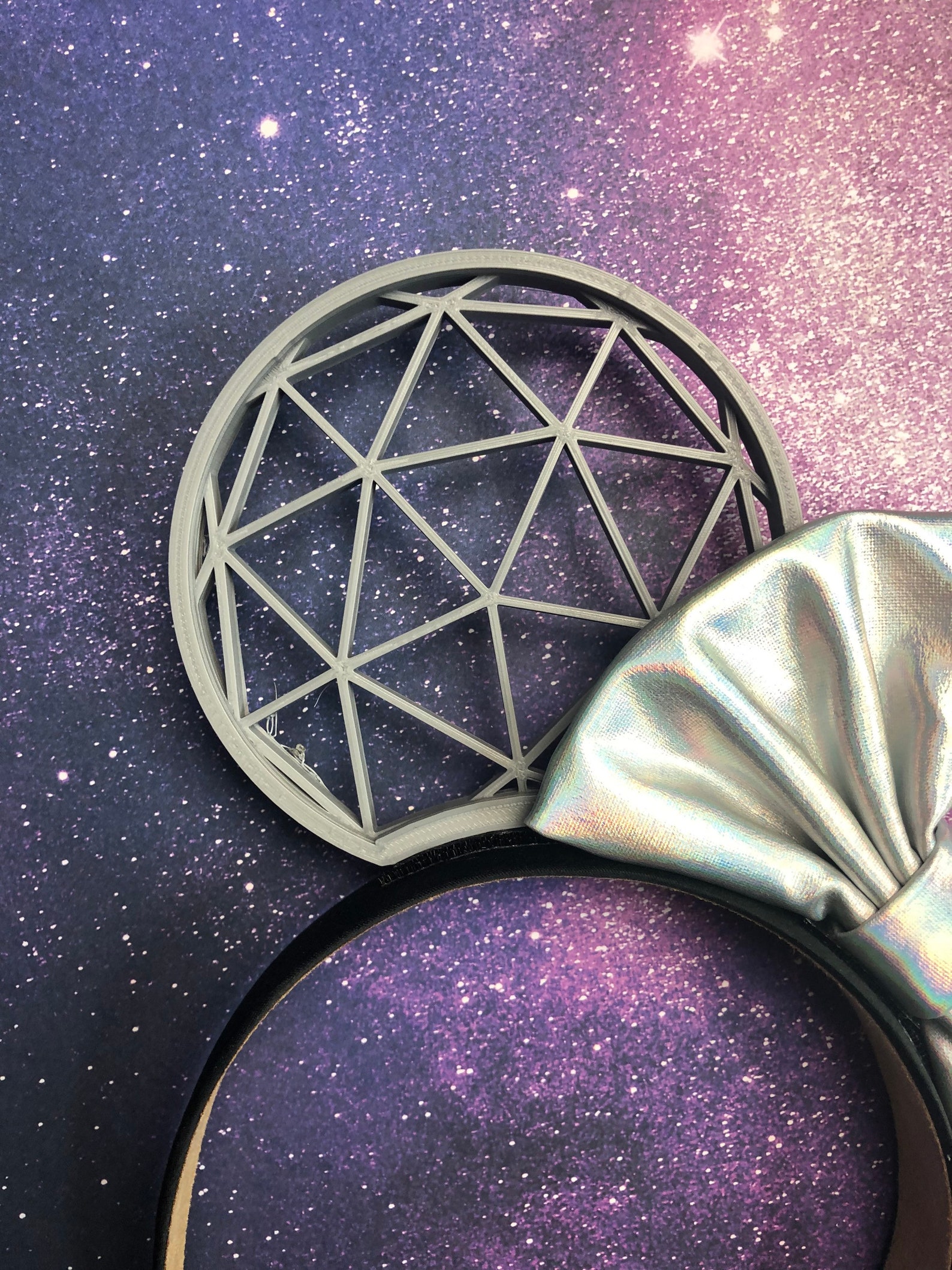 3D Grand Miraculous Space Ship Ears| Geodesic Sphere, Interchangeable ...