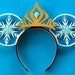 3D Ice Queen Mouse Ears Interchangeable Ears Elsa 3D | Etsy