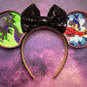 Fantastic Sorcerer Mouse 3D Ears | Fantasmic Ears | Sorcerer Hat Ears ...