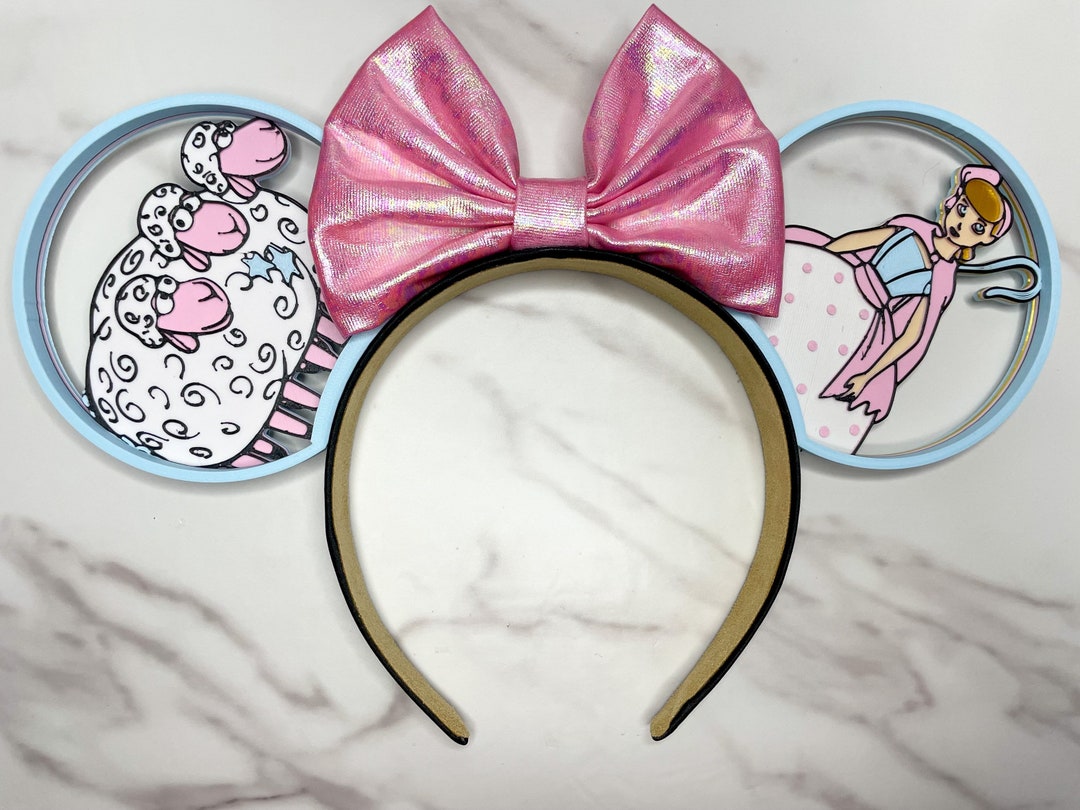 Bo Peep 3D Printed Ears | Sheep Mouse Ears | Little Bo Peep Ears | Toy ...