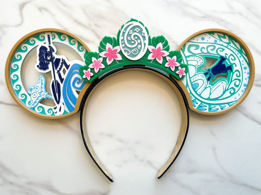 Wayfinder Princess 3D Printed Ears Ocean Princess Ears 3D Printed Ears ...