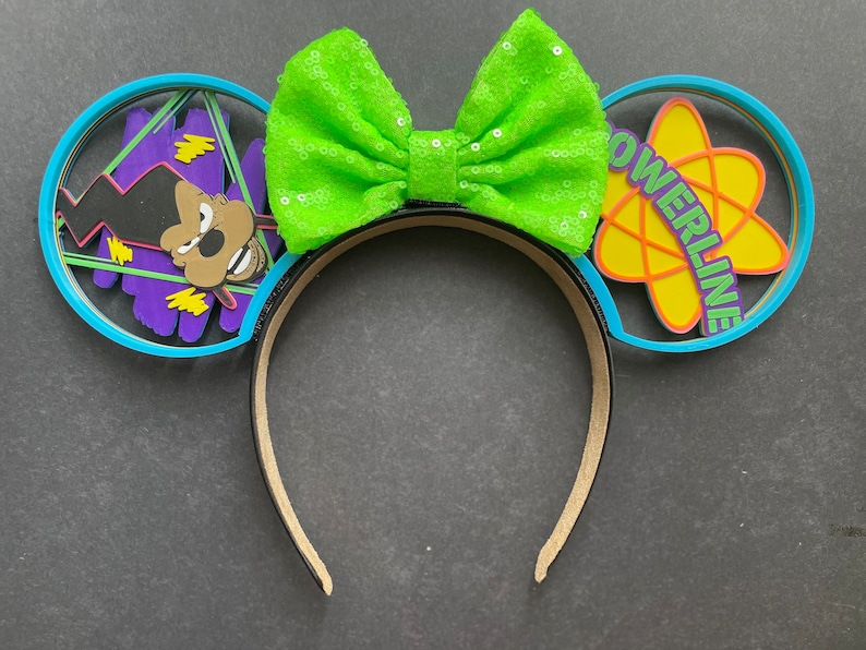 Powerline 3D Mouse Ears Goofy Movie Ears Power Ears - Etsy
