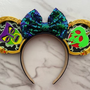 3D Poison Apple Magic Mirror Snow White Mouse Ears | Evil Queen Mouse ...