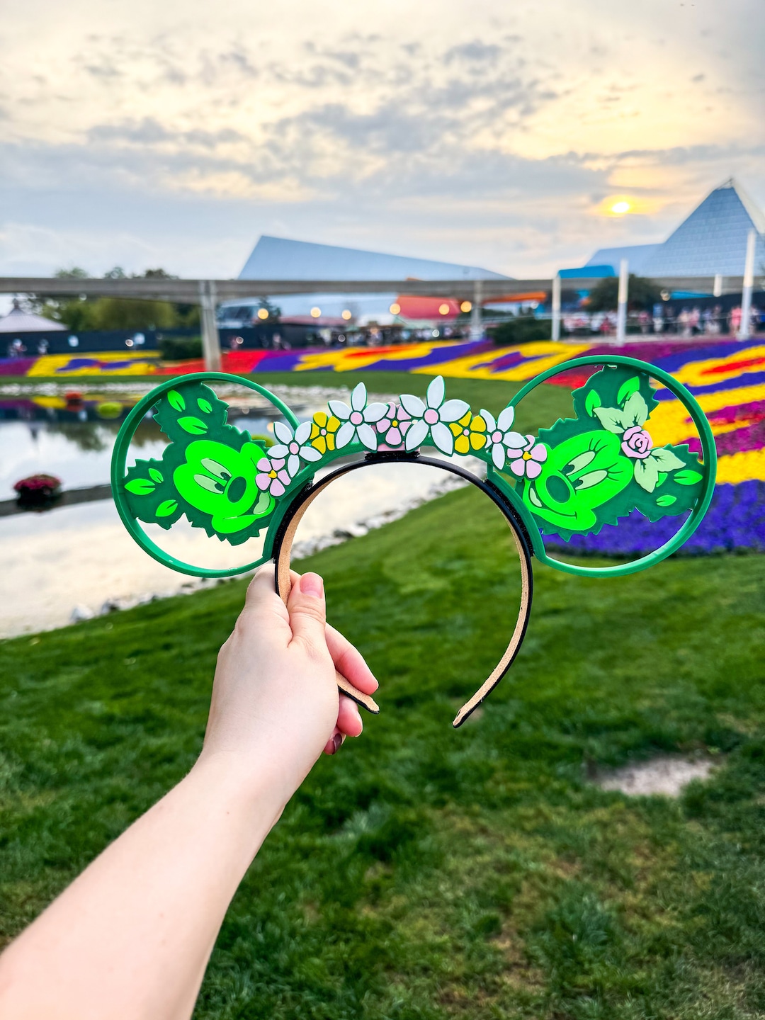 Mouse Topiary 3D Ears | Epcot Flower and Garden 3D Printed Ears ...