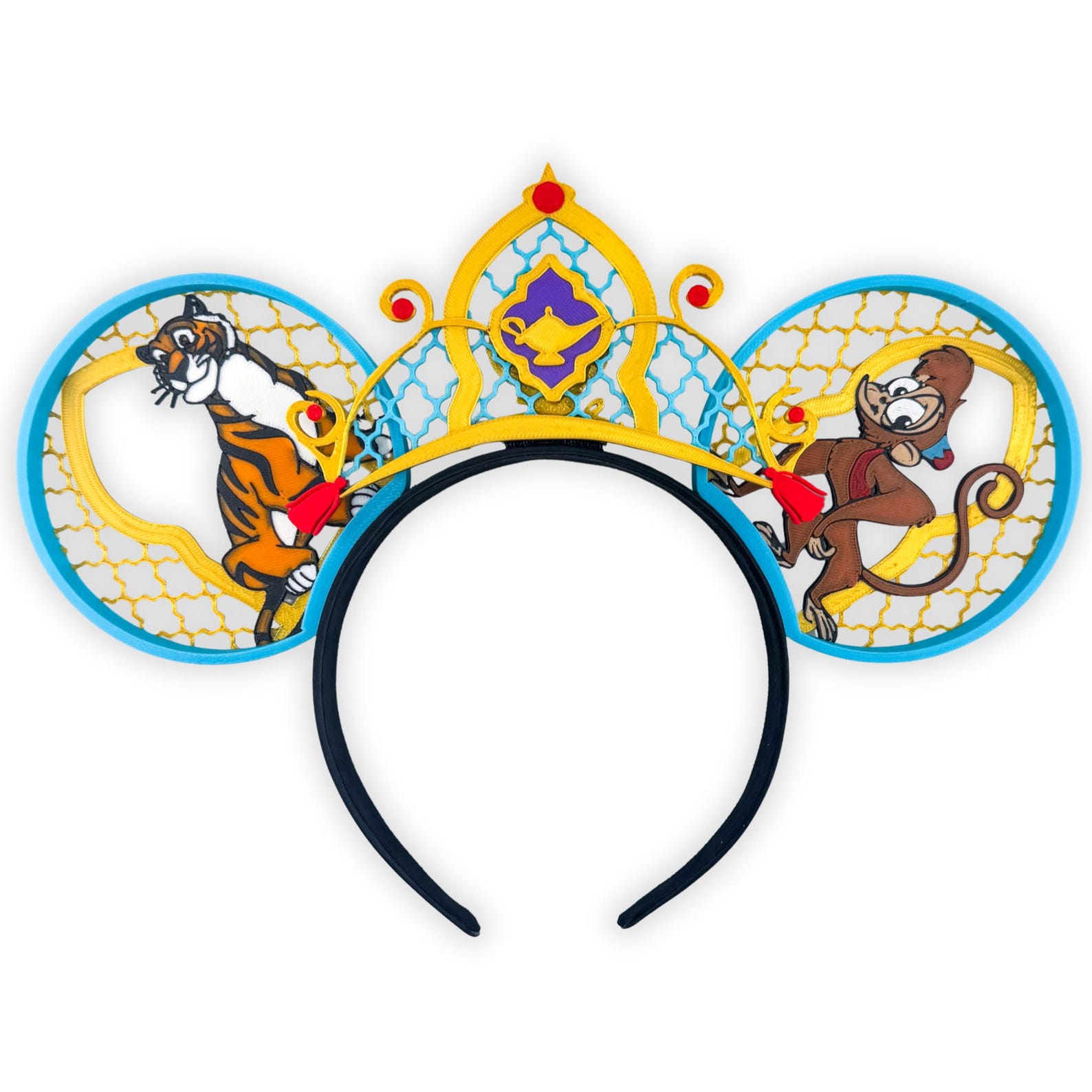 3D Princess Jasmine Ears | Arabian Sidekick Ears | Magic Carpet Ears ...