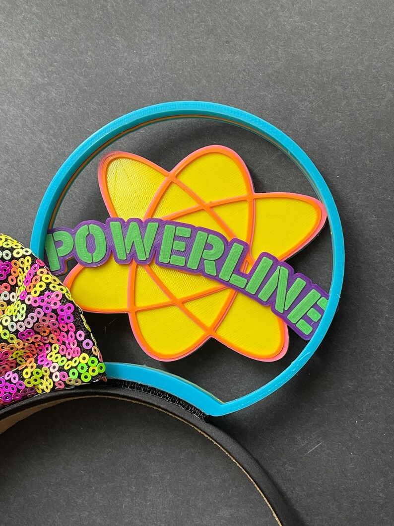 Powerline 3D Mouse Ears Goofy Movie Ears Power Ears - Etsy