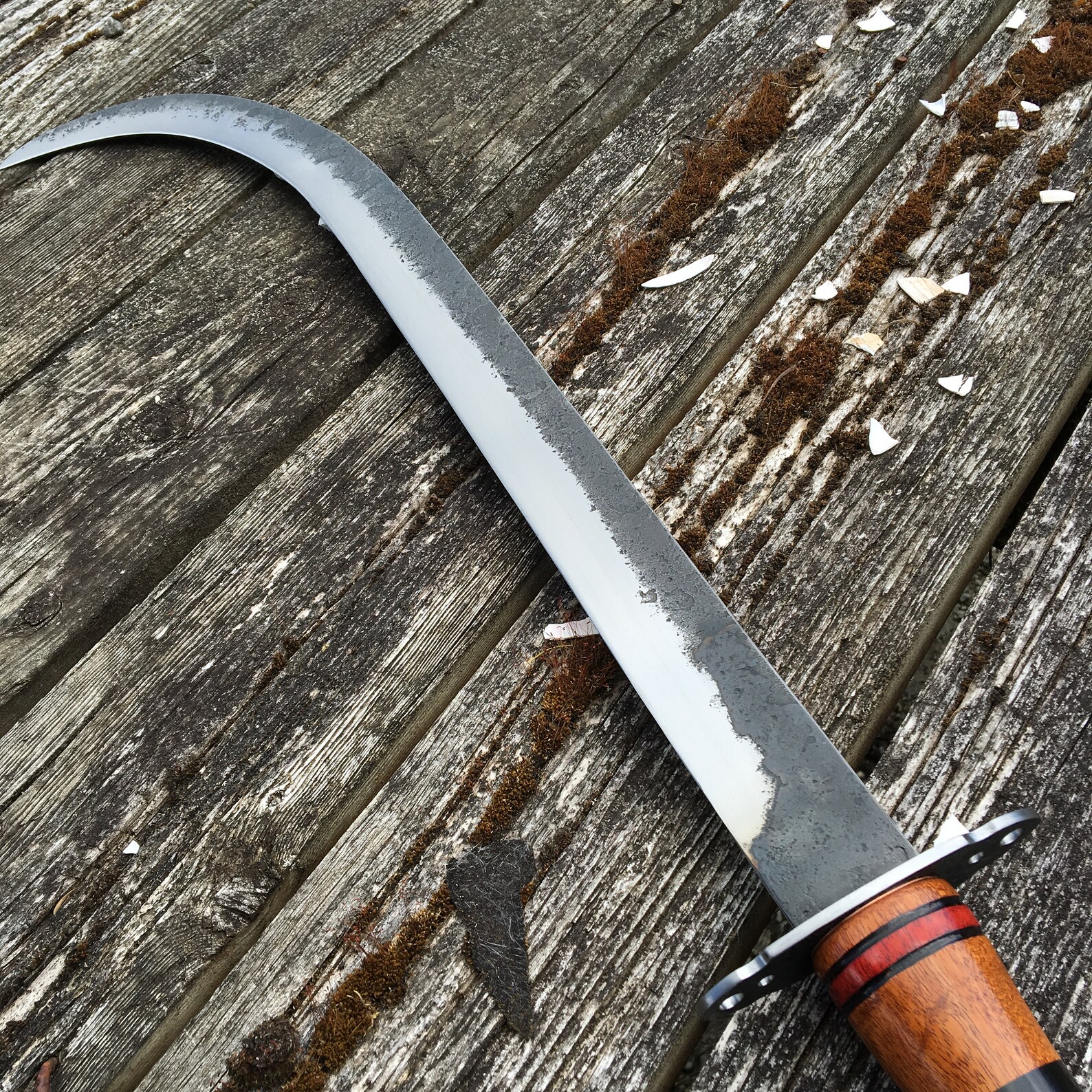 Historical Geto-dacian Falx Two-handed Sword Knife - Etsy