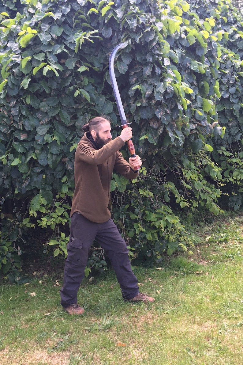 Historical Geto-dacian Falx Two-handed Sword Knife - Etsy