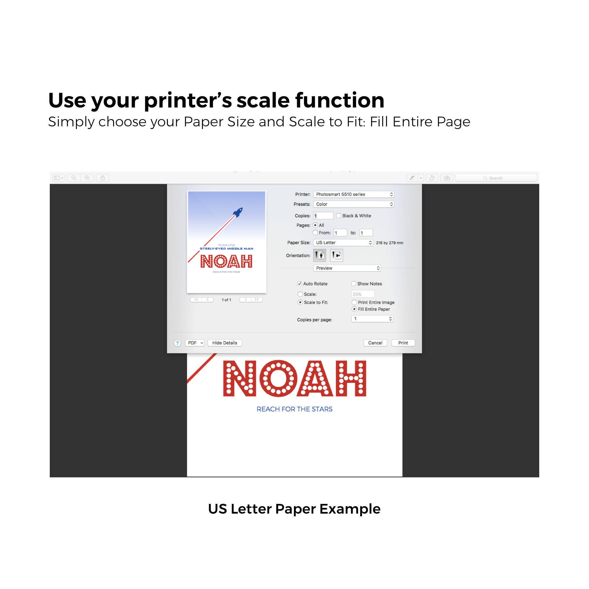 Logan - Printable Personalised Nursery Decor - Steely Eyed Missile Man ...