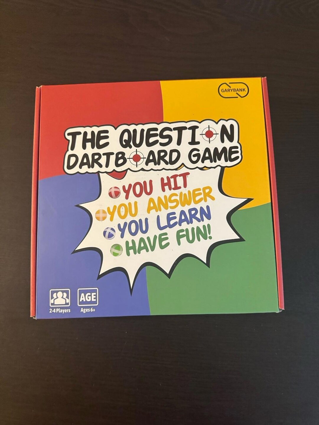 The Question Dart Board Game (brand New) - Etsy