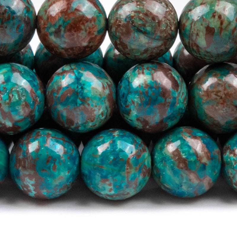 Chrysocolla & Bronze - Etsy UK