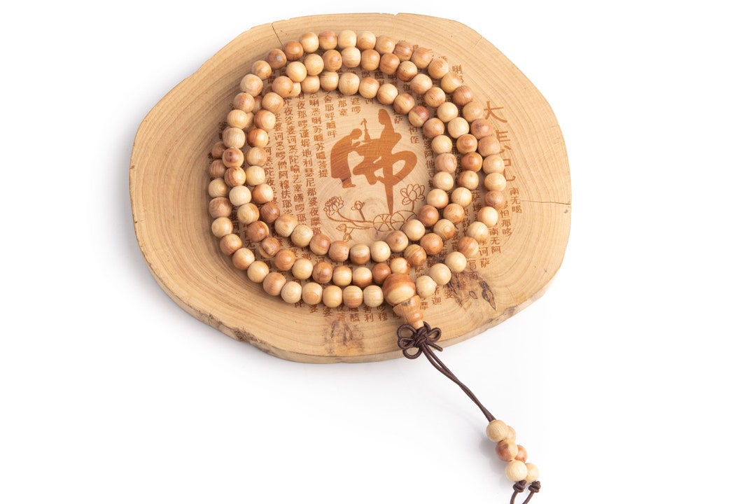 Cedar Wood Fragrant Beads 6MM Yellow Round Natural Wood Beads (80310 ...