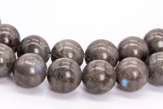 Genuine Natural Labradorite Gemstone Beads 8MM Chocolate Brown | Etsy