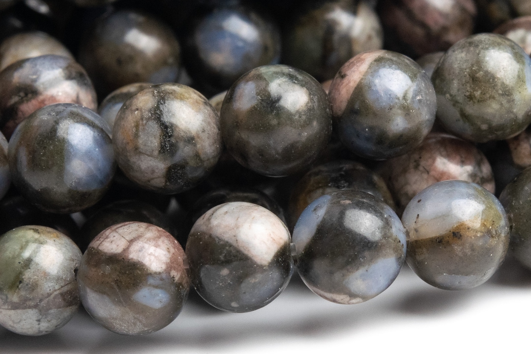 Genuine Natural Llanite Blue Quartz Mixture Gemstone Beads 6MM - Etsy