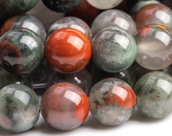 Matte Bloodstone Beads Blood Stone Beads High Quality in - Etsy