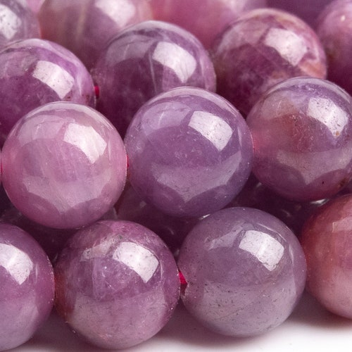 Genuine Natural Ruby Loose Beads Grade AAA Faceted Round Shape - Etsy