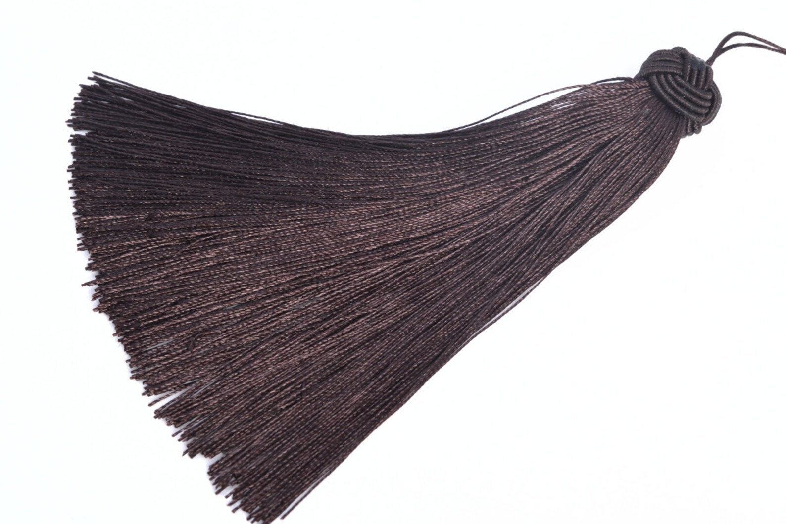 2 Pcs 5.9 / 15CM Deep Brown Tassel Polyester 1.7CM - Etsy