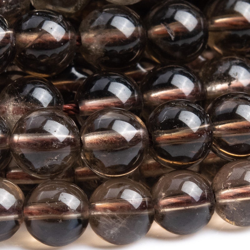 Smoky Quartz Beads - Etsy