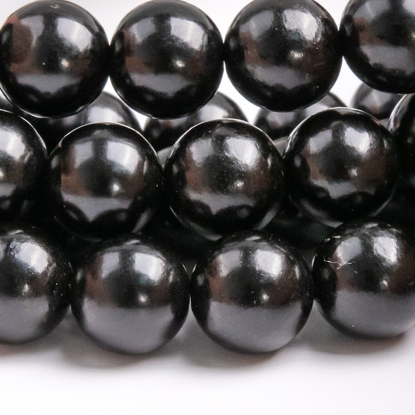 Black Jet Beads - Etsy