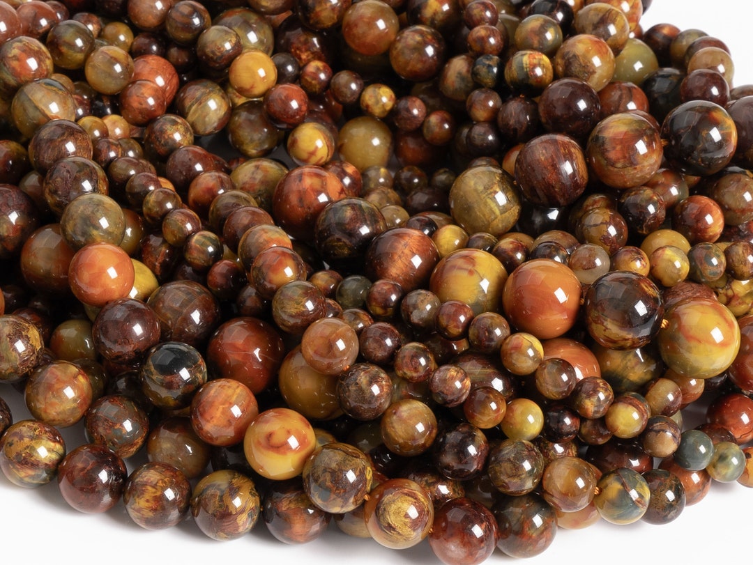 Genuine Natural Pietersite Gemstone Beads 5MM 6MM 7MM 8MM 9MM 10MM 11MM ...