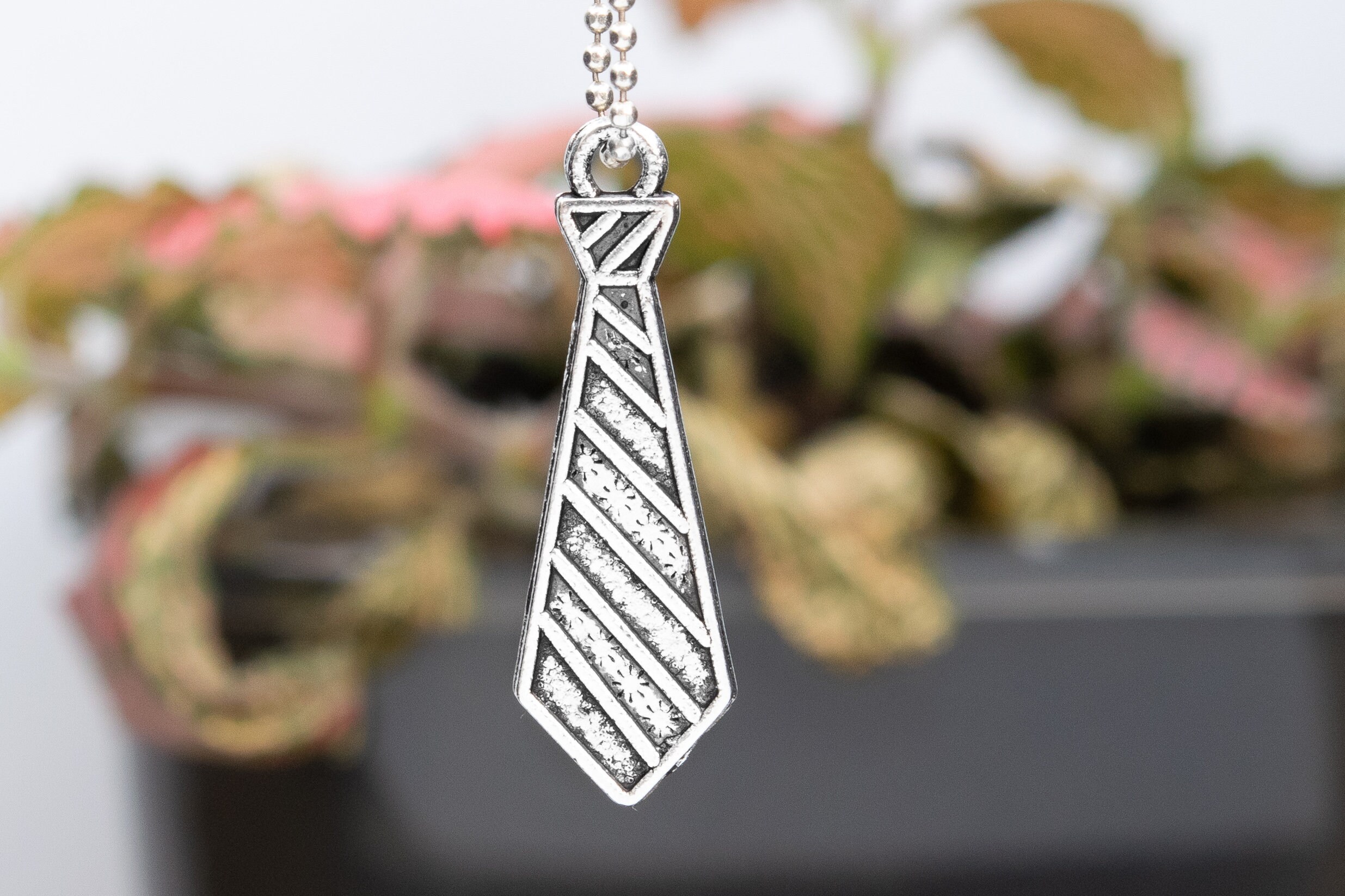 20pcs - 28x9x1mm Tie Charm Antique Silver Tone Zinc Alloy 20pcs - 28x9x1mm Tie Charm Antique Silver Tone Zinc Alloy