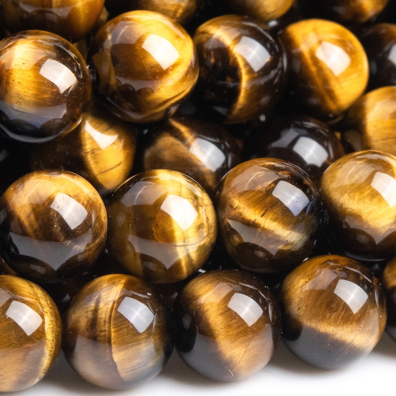 Tiger Eye Beads - Etsy