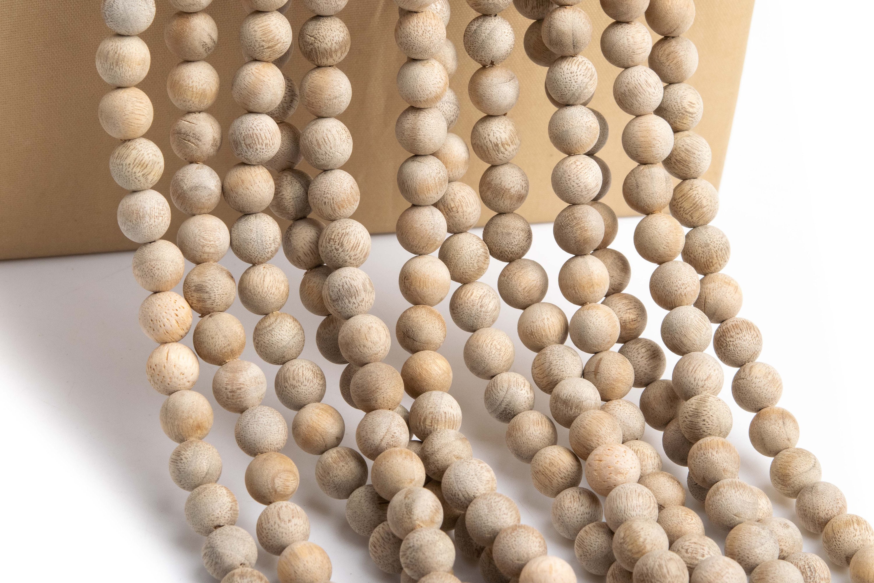 108 Pcs 8MM Golden Phoebe Silkwood Mala Beads Fragrant - Etsy