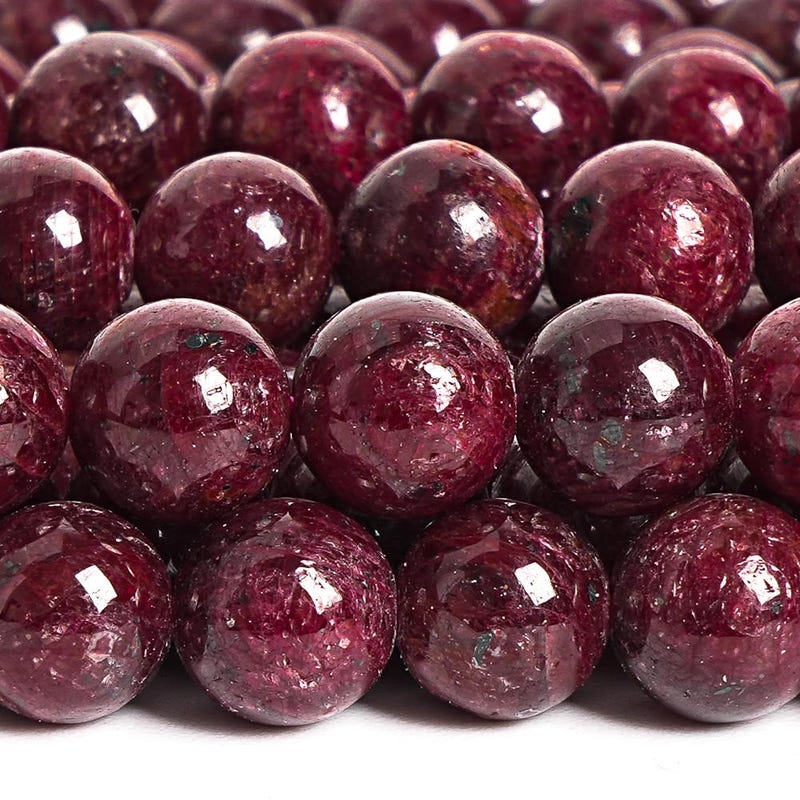 Ruby Beads - Etsy