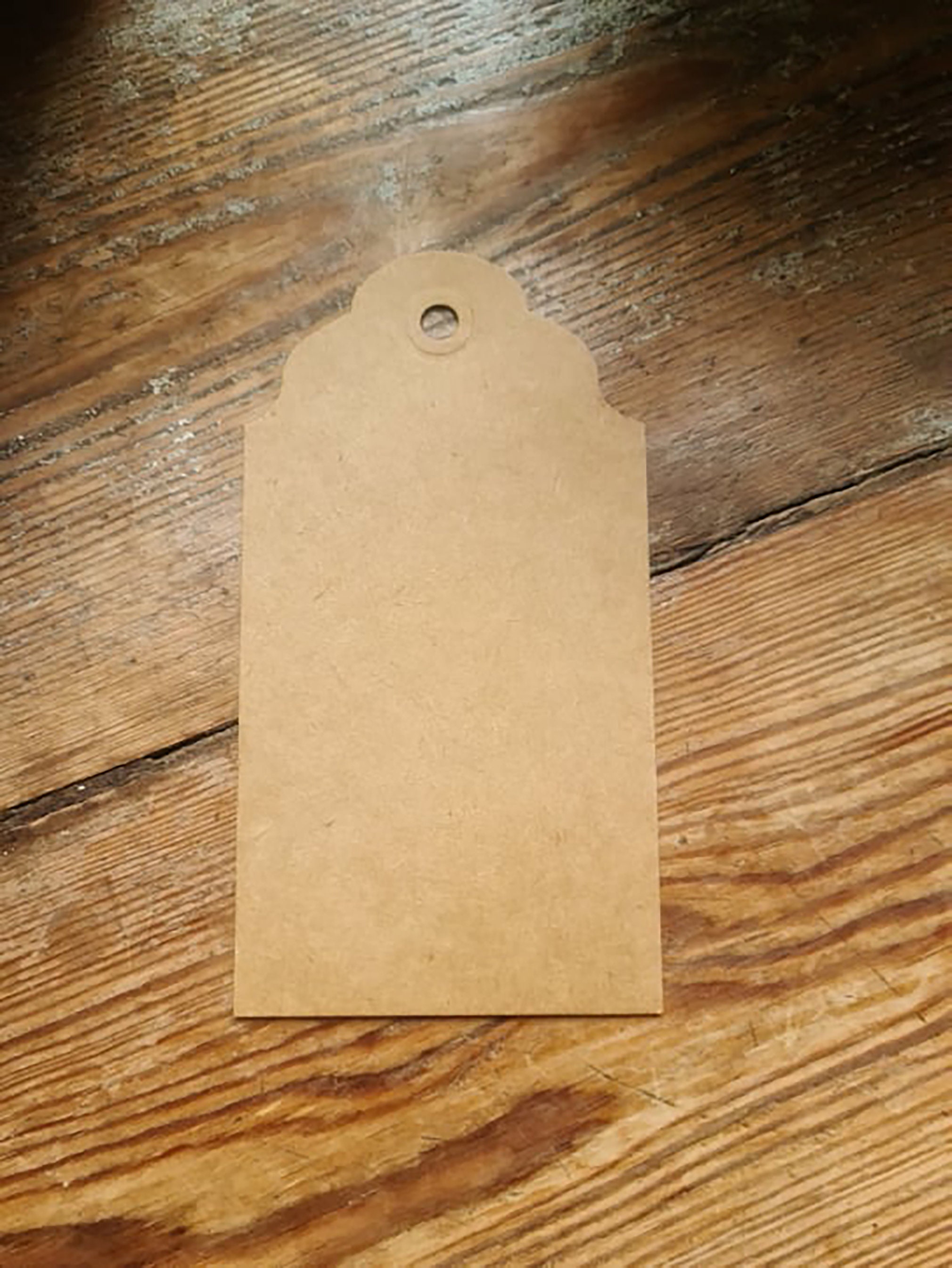 25 Qty Recycled Kraft Brown Gift Tags Various Sizes - Etsy