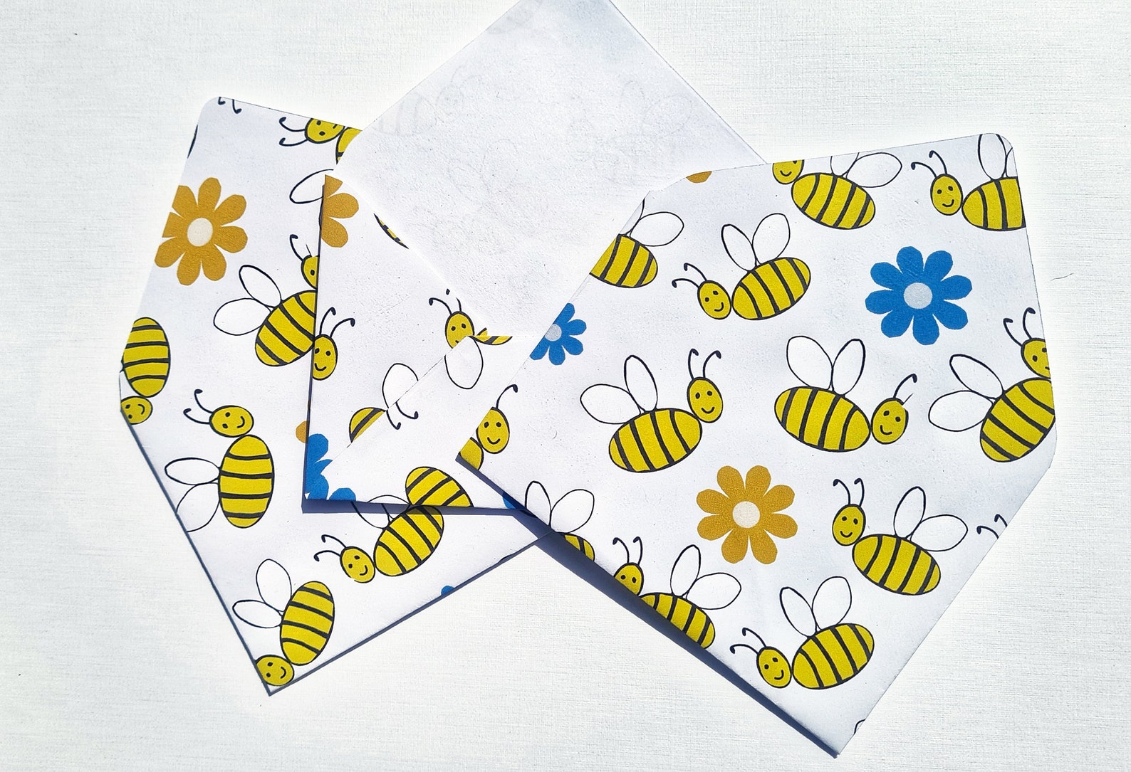Buzzing Bees and Daisies Design Envelopes and Note Cards, Thank You ...