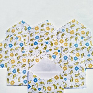 Buzzing Bees and Daisies Design Envelopes and Note Cards, Thank You ...