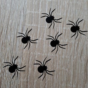 Spider Vinyl Decals: Spooky Halloween Party Decor - Etsy