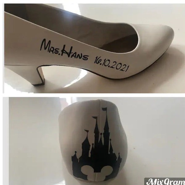 Wedding Shoe Decals - Etsy
