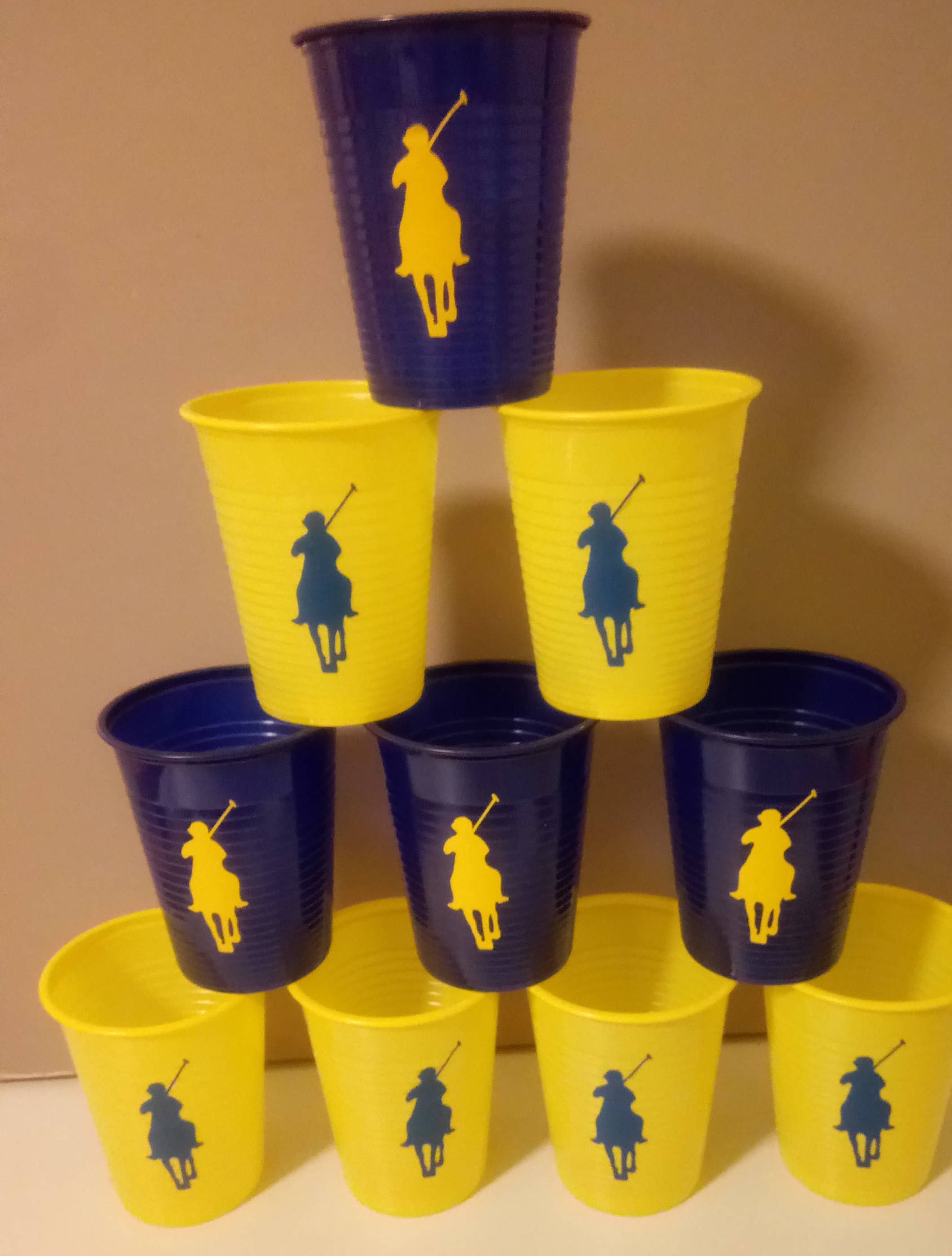 Set of 12 Polo Player Vinyl Decal Polo Horse Decal Stickers - Etsy