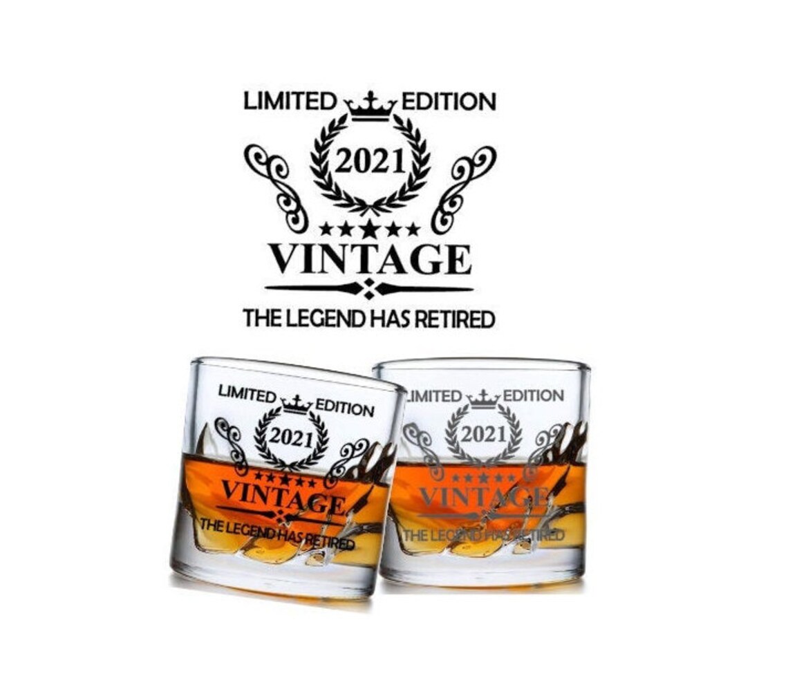 The Legend Has Retired Vinyl Decals Retirement Party Decals | Etsy