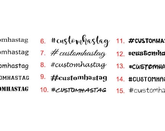 Hashtag - Etsy