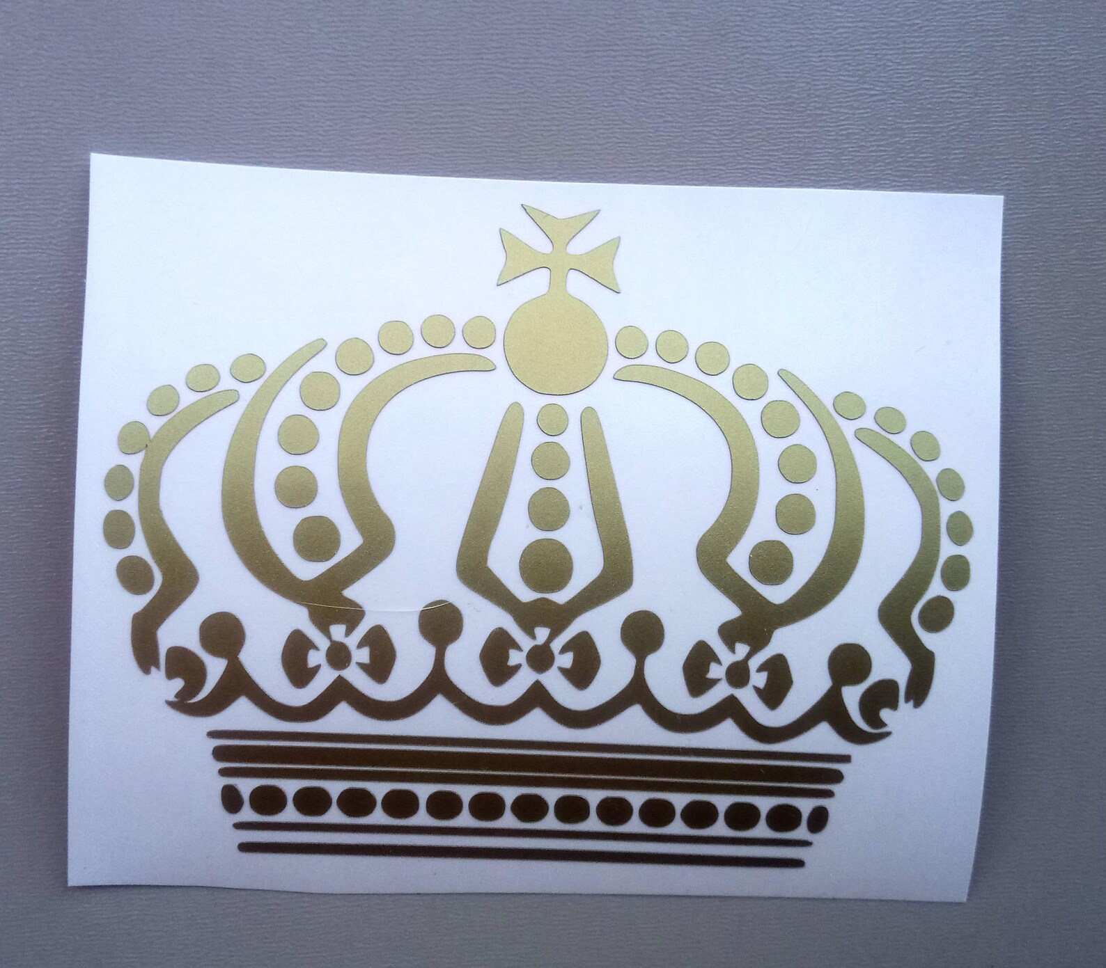 Crown Decals Wall Decals Gold Crown Crown Vinyl Decal - Etsy