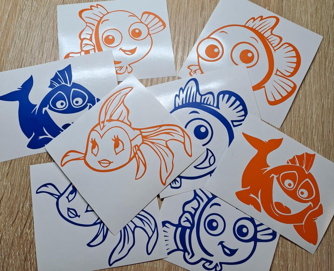 Fish Vinyl Decals, Fish Vinyl Stickers – Choose Your Favorite Design - Etsy