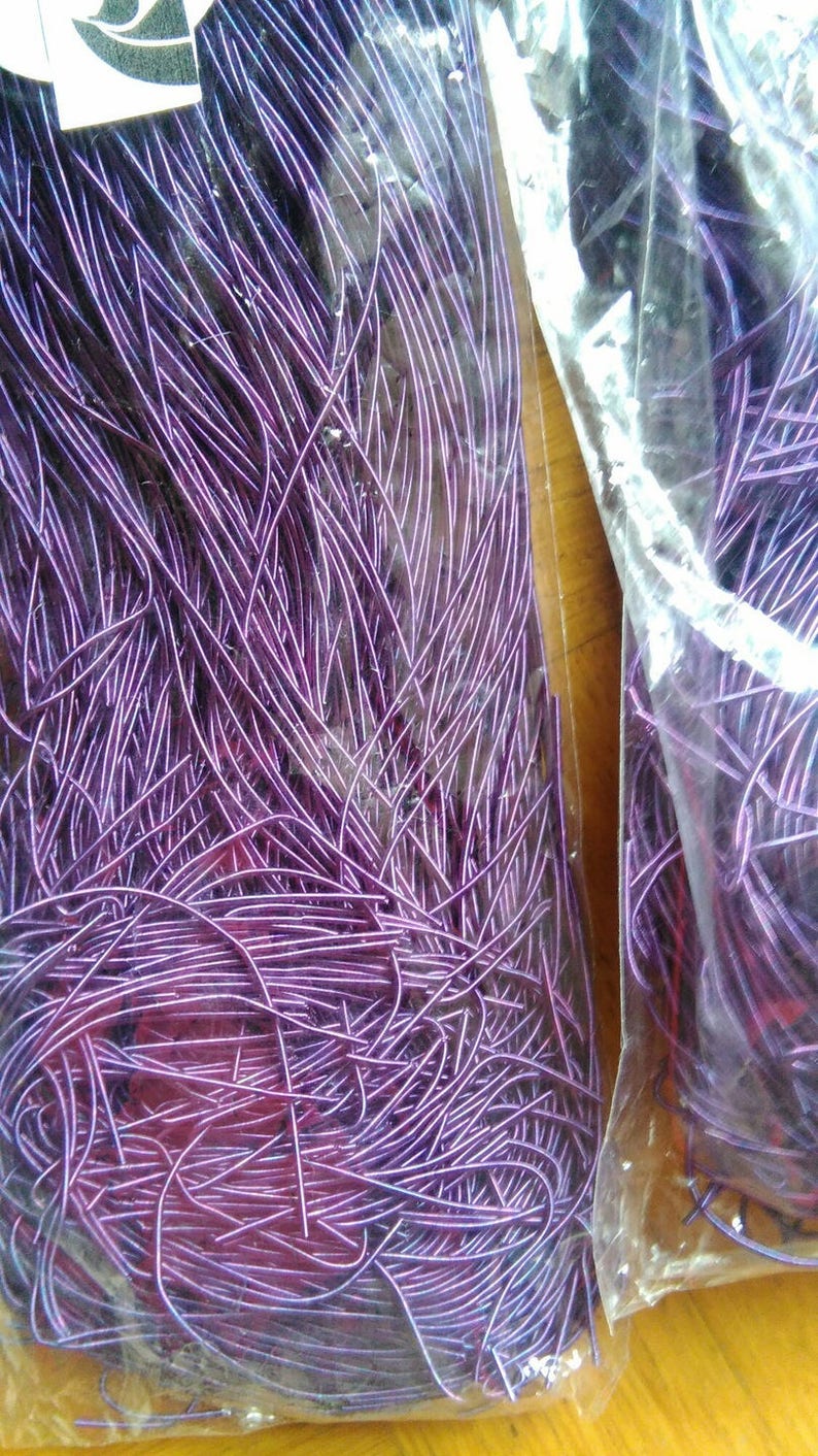 Dark purple embroidery thread/metallic effect /purple smooth | Etsy