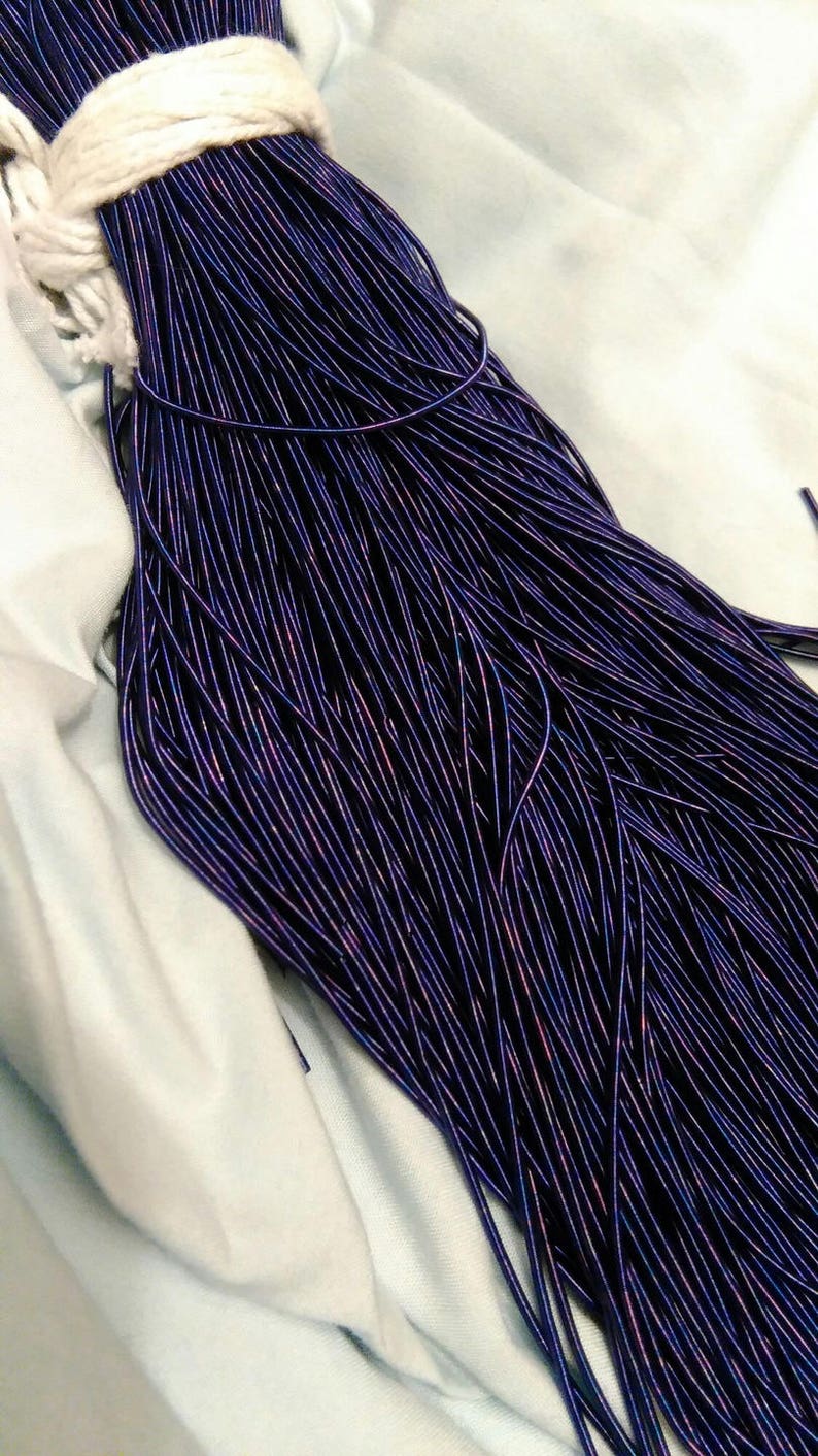 Dark purple embroidery thread/metallic effect /purple smooth | Etsy
