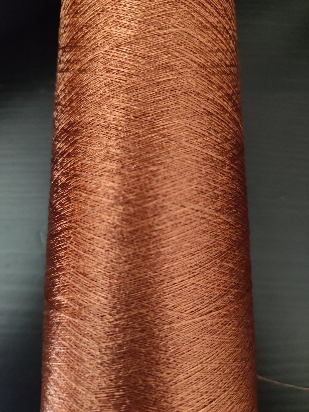 Extra Fine Glossy Copper Embroidery Thread Spool 90g - Etsy