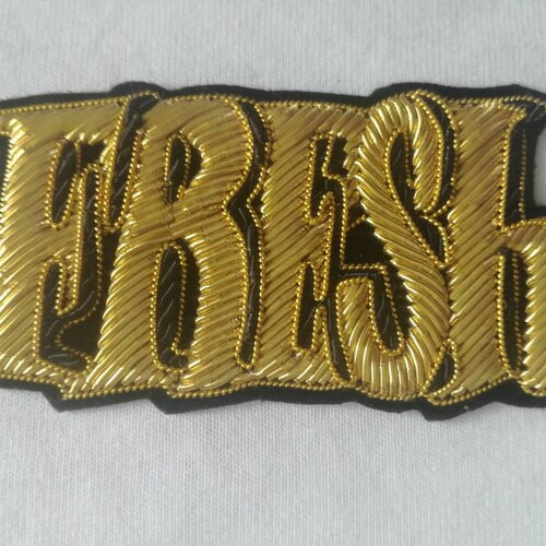 Fresh Graffiti Patch and Applique 1.75 Inch by 3 Inches Iron | Etsy